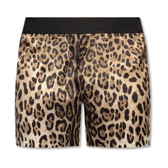 Dolce & Gabbana Seidenshorts - - Underwear - Herren - Braun - XL