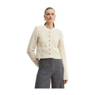 Patrizia Pepe Strickjacke - - Knitwear - Damen - Beige - M