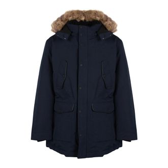 Guess Parkas - Homme - Manteaux - Bleu - Taille: XS