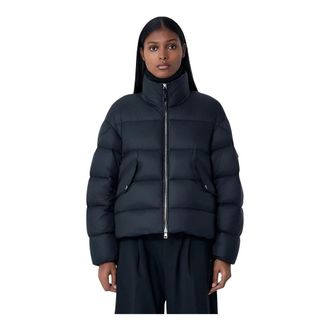 Moncler Femme, Vestes, Noir, Taille: 40 FR Blas Short Down Jacket