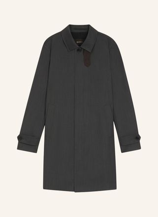 HUGO BOSS Klassischer Mantel L-Jace-Lp-253 Regular Fit schwarz