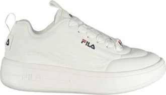 Fila Femme, Chaussures, Blanc, Taille: 36 EU Baskets &agrave; Lacets en Polyester