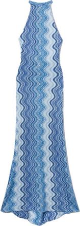 MC2 Saint Barth Femme, Robes, Multicolore, Taille: 38 FR Maxi Robes