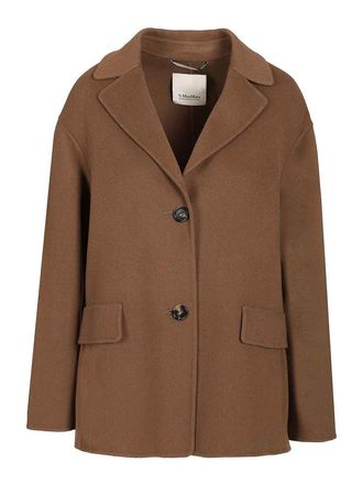 Max Mara Kurzer Mantel - Braun