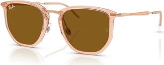 Ray-Ban unisex, Accessoires, Beige, Taille: ONE Size Irregular Lunettes de soleil
