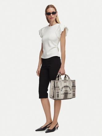 Karl Lagerfeld Handtasche KARL LAGERFELD B2W30283 Grau
