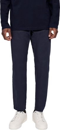 s.Oliver Regular: Hose mit Dobbystruktur