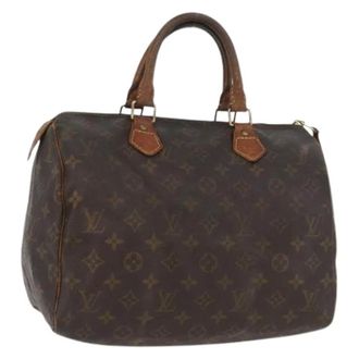 Louis Vuitton Sac &agrave; main Speedy 30 Pre-owned - Femme - Pre-owned - Brun - Taille: ONE Size