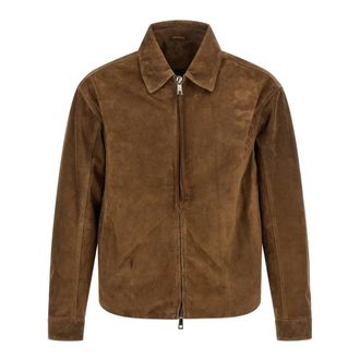 Giorgio Brato Relaxed Suede Jacket - - Jackets - Herren - Braun - L