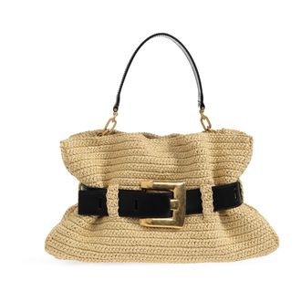 Balmain Femme, Sacs, Beige, Taille: ONE Size Anthem Medium Bag