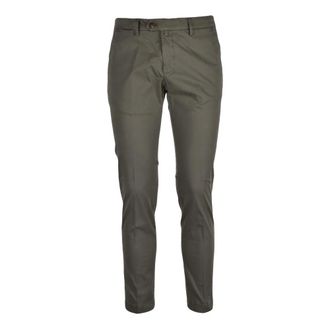 BRIGLIA 1949 Homme, Pantalons, Vert, Taille: W45 Classico Chinos