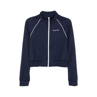 Sporty & Rich Damen, Sweatshirts & Hoodies, Blau, MGr&ouml;&szlig;e