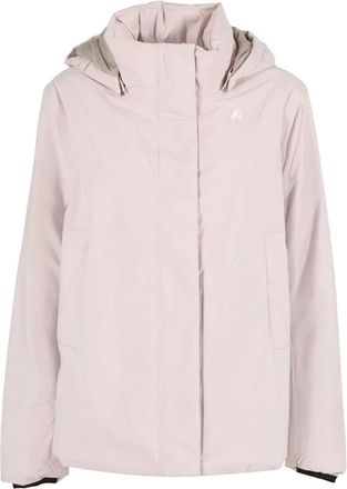 K-Way Homme, Vestes, Rose, Taille: 40 FR Marlette Soft Touch Marmotta Corto