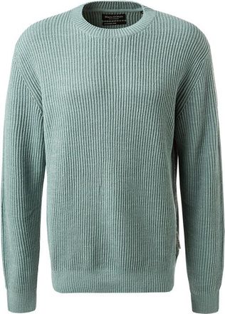 Marc O'Polo Herren Pullover blau unifarben