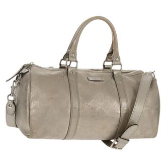 Gucci Sac Week-end en Plastique Pre-owned - Femme - Pre-owned - Gris - Taille: ONE Size