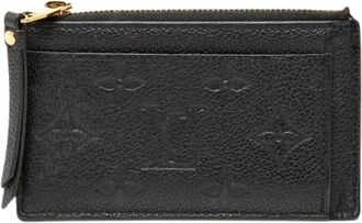 Louis Vuitton unisex, Pre-owned, Noir, Taille: ONE Size Portefeuille en cuir doccasion
