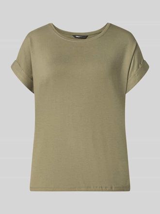 Only Regular Fit T-Shirt aus Viskose-Mix Modell MOSTER