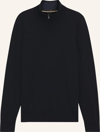 HUGO BOSS Pullover H-Hemarlo Regular Fit blau