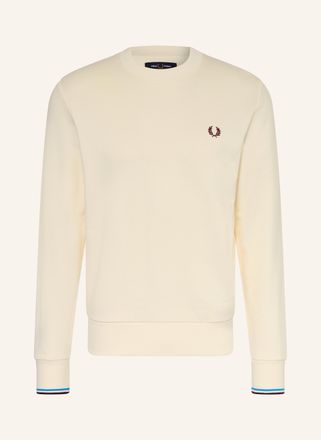 Fred Perry Sweatshirt weiss