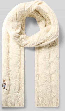 Polo Ralph Lauren Schal mit Winterb&auml;r-Stickerei
