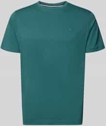 Lerros T-Shirt mit Rundhalsausschnitt und Logo-Stitching