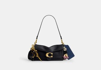 Coach Rexy 10 Th Birthday Tabby Schultertasche 26 Mit Anh&auml;ngern