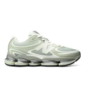 New Balance Unisex Abzorb 2000 in Gr&uuml;n/Grau/Wei&szlig;, Synthetik, Gr&ouml;&szlig;e 37.5