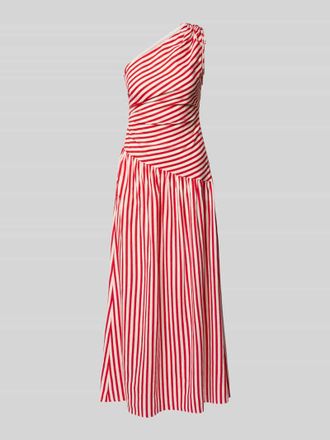 Forever New Abendkleid aus Leinen-Mix mit Raffungen