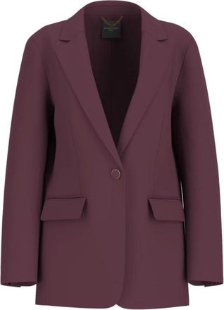 Guess Femme, Vestes, Rouge, Taille: 46 FR Blazer