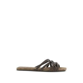 Brunello Cucinelli Damen, Schuhe, Braun, 37 1/2 EUGr&ouml;&szlig;e
