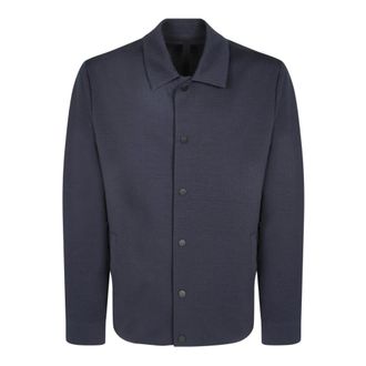 Harris Wharf London Herren, Shirts, Blau, 2XLGr&ouml;&szlig;e