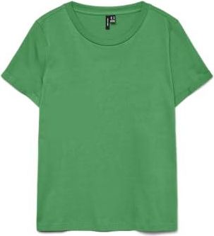 Vero Moda Vero Moda Femme Chemise Vmpaula S/S T-shirt Noos, Vert Vif, XS