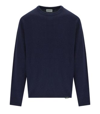 Carhartt Work in Progress PULL &Agrave; COL ROND ALTEN DEEP NIGHT CARHARTT WIP