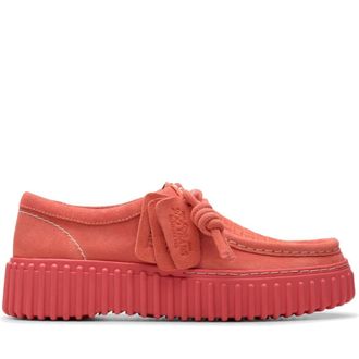 Clarks Torhill Bee Schn&uuml;rschuh - - Shoes - Damen - Rot - 38 EU
