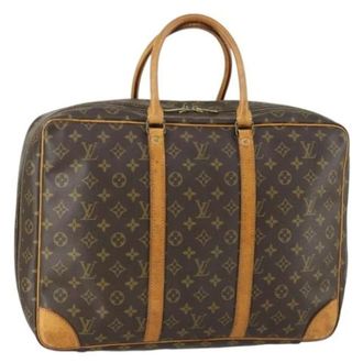 Louis Vuitton unisex, Pre-owned, Brun, Taille: ONE Size Sac Week-End en Toile Pre-owned