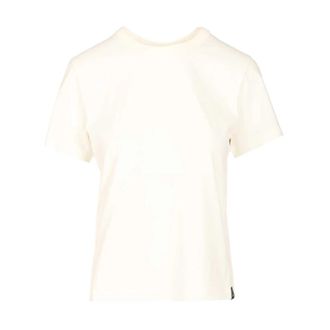 Courr&egrave;ges Besticktes T-Shirt - - Tops - Damen - Wei&szlig; - M