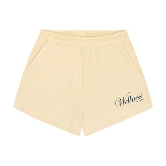 Sporty & Rich Femme, Shorts, Beige, Taille: 42 FR Avenue Disco Short