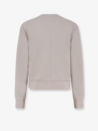 Entire studios Unisex Pod Crew Cotton Shirt Beige Sweatshirts Sweater