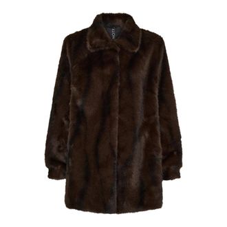 Notyz Jacken aus Kunstpelz & Lammfellimitat - - Jackets - Damen - Braun - S