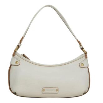 Ferragamo Pre-owned Leder Schultertasche - - Pre-owned - Damen - Wei&szlig; - ONE SIZE