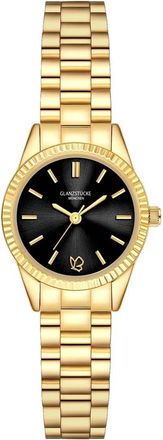 Glanzst&uuml;cke M&uuml;nchen Uhr - Damen Armbanduhr Edelstahl - Gr. unisize - in Gold - f&uuml;r Damen