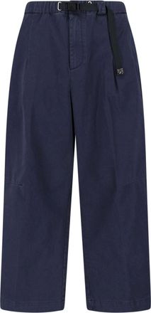 White Sand Pants With Belt