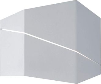 Trio Leuchten Zorro 223210131 LED Wandleuchte, Metall, 6.5 Watt, Wei&szlig; Matt