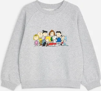 Arket Peanuts Sweatshirt -Grau