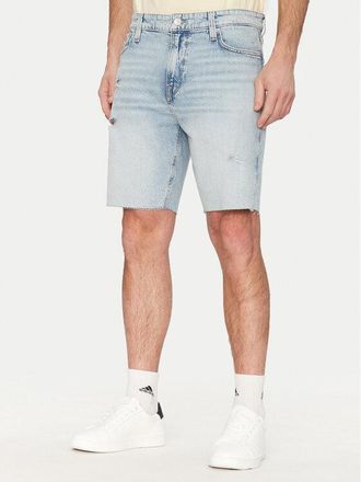 Guess Jeansshorts M5GDV2 D4Z84 Hellblau Slim Fit