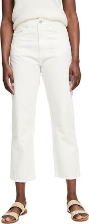 Esprit Damen 052EE1B308 Hose, 100/WHITE, Regular