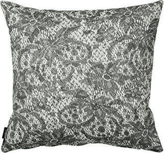 Albani Kissenhülle mit Reissverschluss Venus, grau-Weiss, ca. 40x40 cm