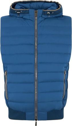 Moorer Homme, Vestes, Bleu, Taille: 2XL Manteaux