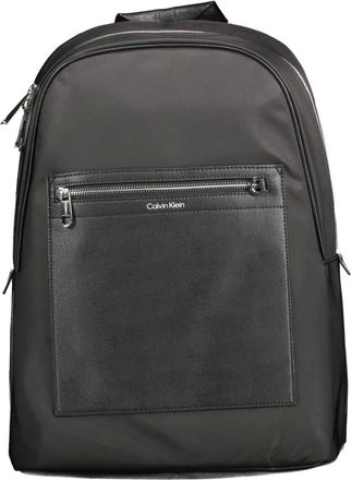Calvin Klein Homme, Sacs, Noir, Taille: ONE Size Sac &agrave; dos noir pour homme avec compartiment pour ordinateur portable