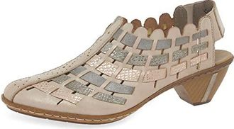 Rieker Sina 46778 Ladies Basic Casual Shoes 41 EU Clay/Light Rose